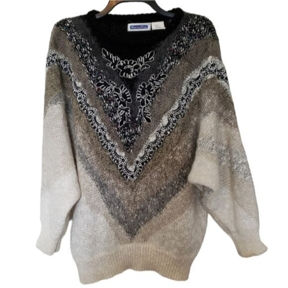 mariea kim | Sweaters | Vintage Mariea Kim Textured Art To Wear Wool ...